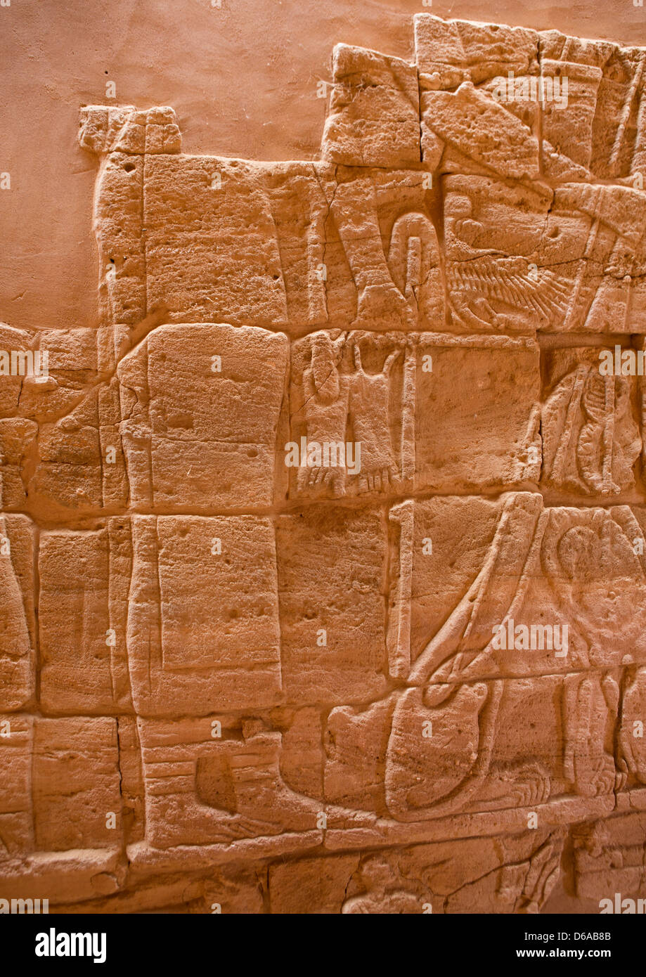 Interior Of The Lion Temple In Musawwarat Es-sufra, Naga Site, Sudan ...