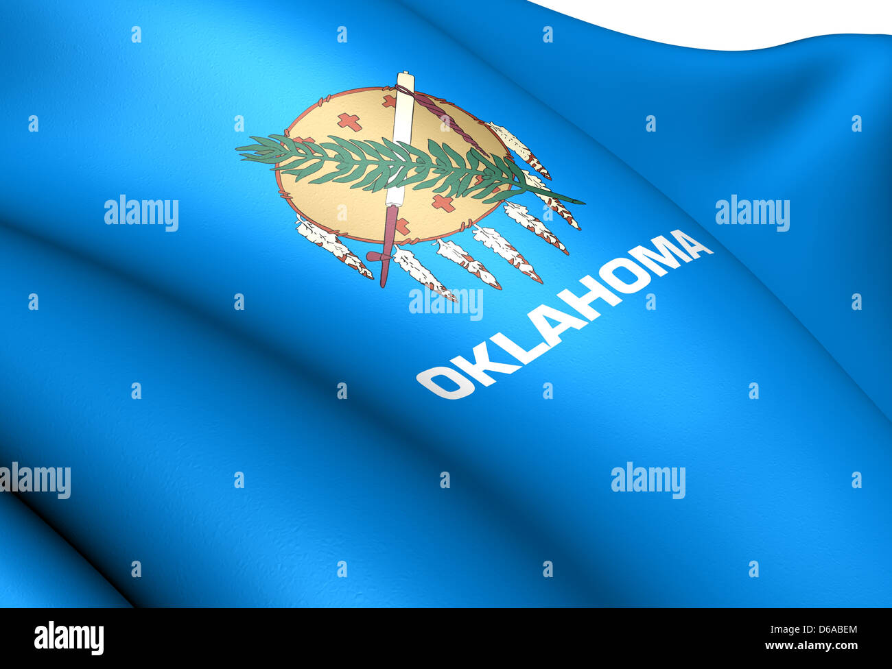 Flag of Oklahoma Stock Photo - Alamy