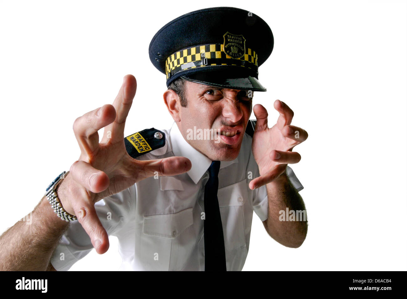 Traffic warden uniform hi-res stock photography and images - Alamy