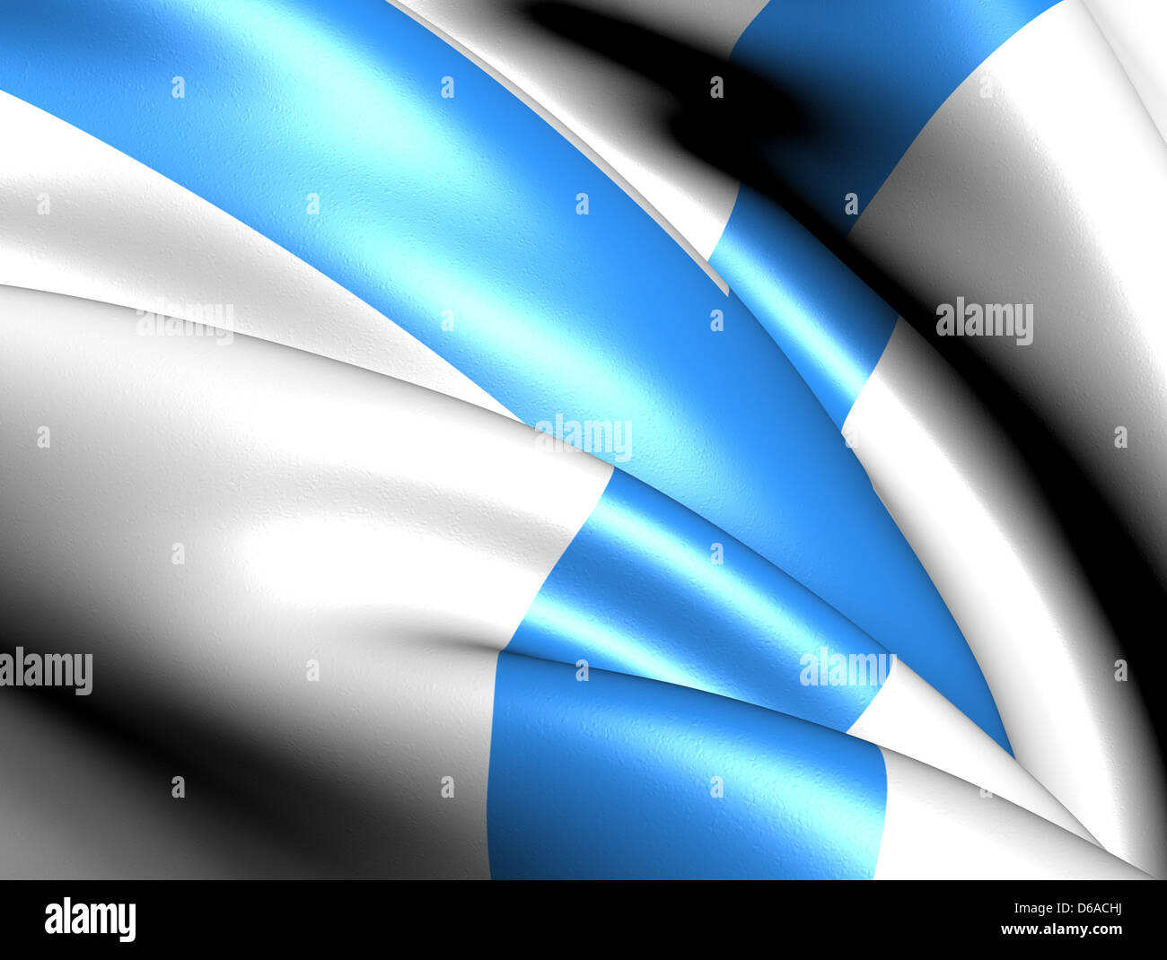 Flag of Marseille Stock Photo - Alamy