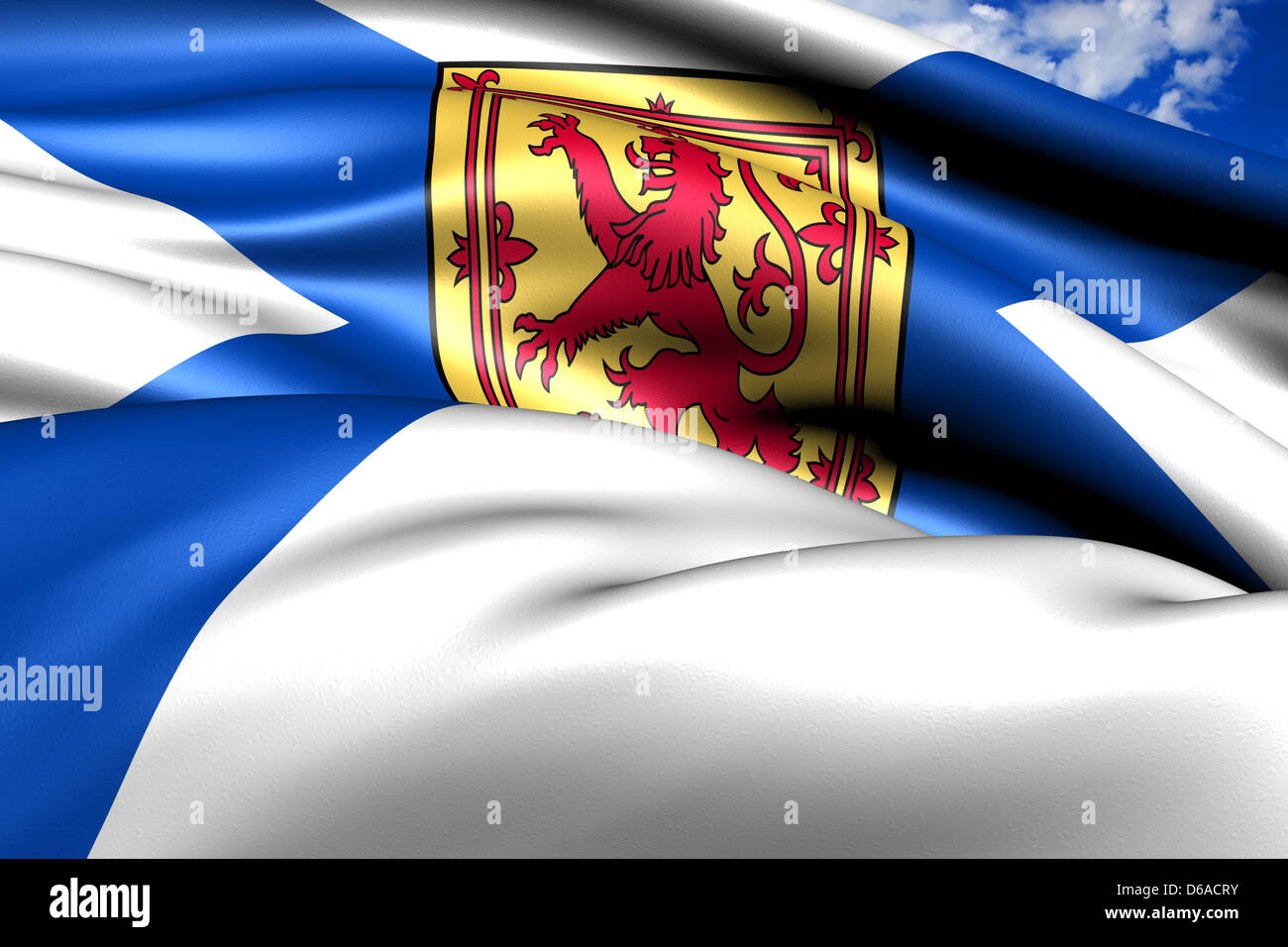 Flag of nova scotia hi-res stock photography and images - Alamy