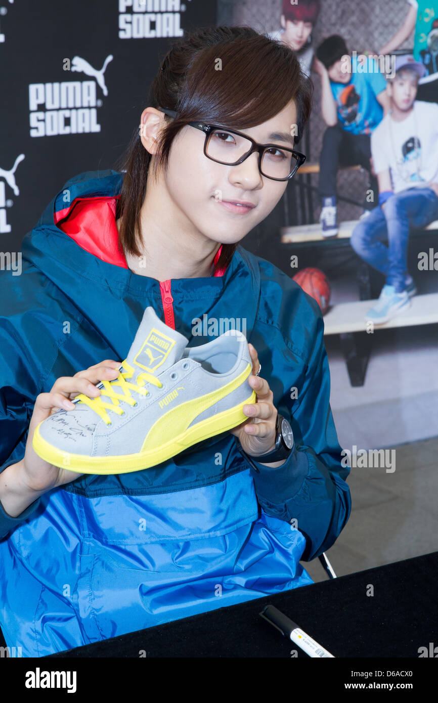 Boy group B1A4 at PUMA autograph signing activity in Seoul, South Korea ...