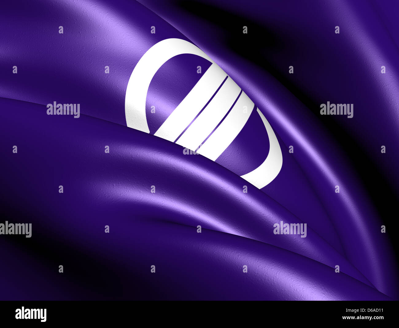 Flag of Sendai City Stock Photo - Alamy