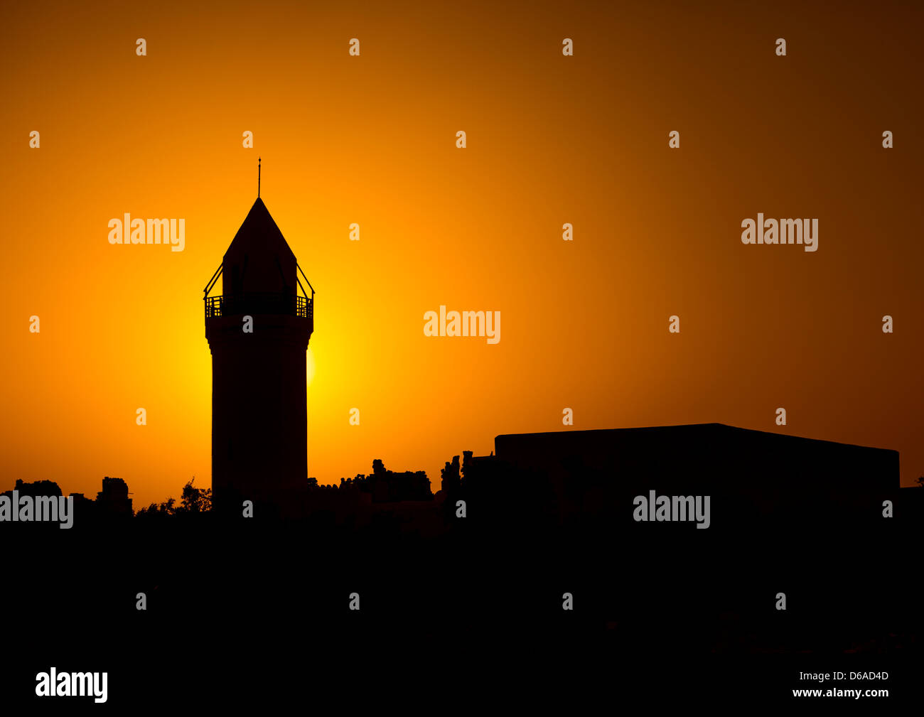 The Renovated Hanafi Mosque At Sunset, Suakin, Sudan Stock Photo - Alamy