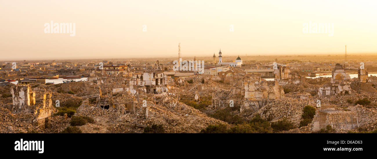 Panorama Of The Old Town, Suakin, Sudan Stock Photo - Alamy