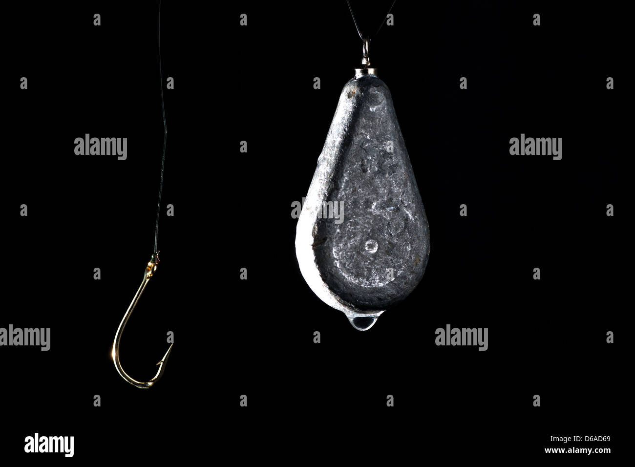 Hook line and sinker hi-res stock photography and images - Alamy