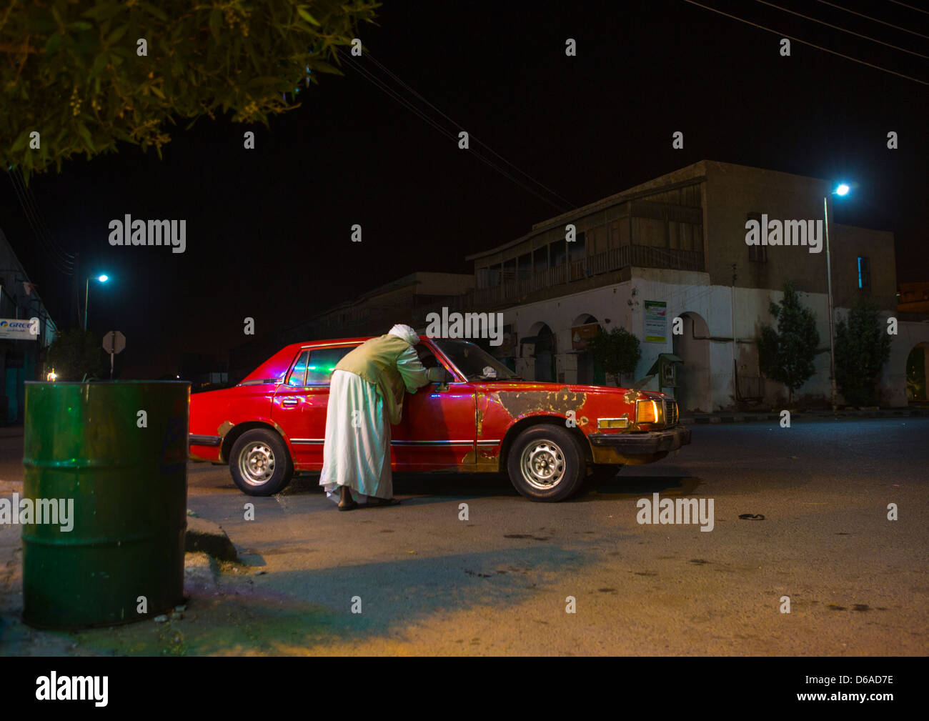 Car In The Street, Port Sudan, Sudan Stock Photo - Alamy