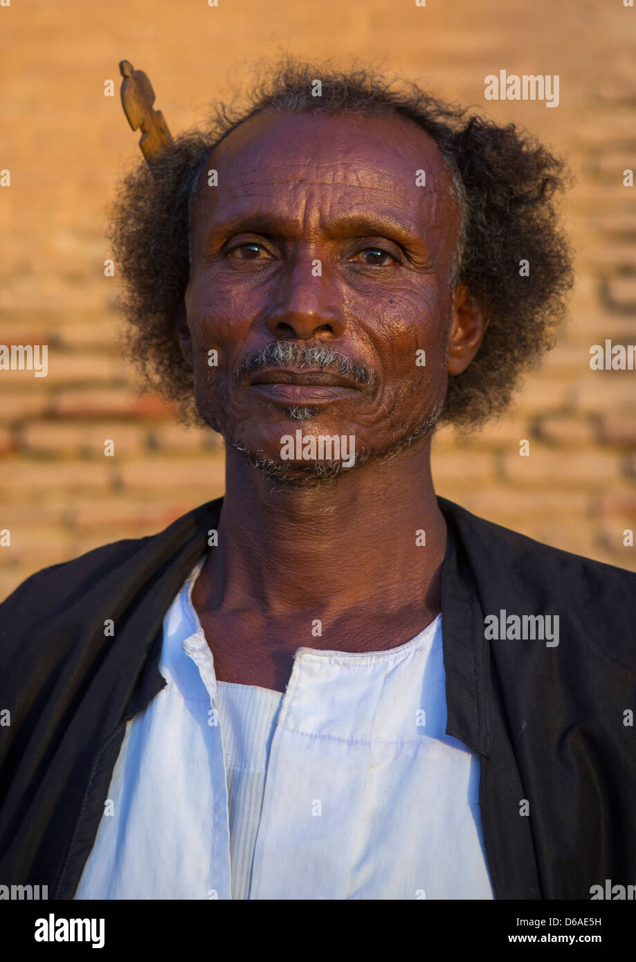 Beja Tribe Man, Kassala, Sudan Stock Photo - Alamy