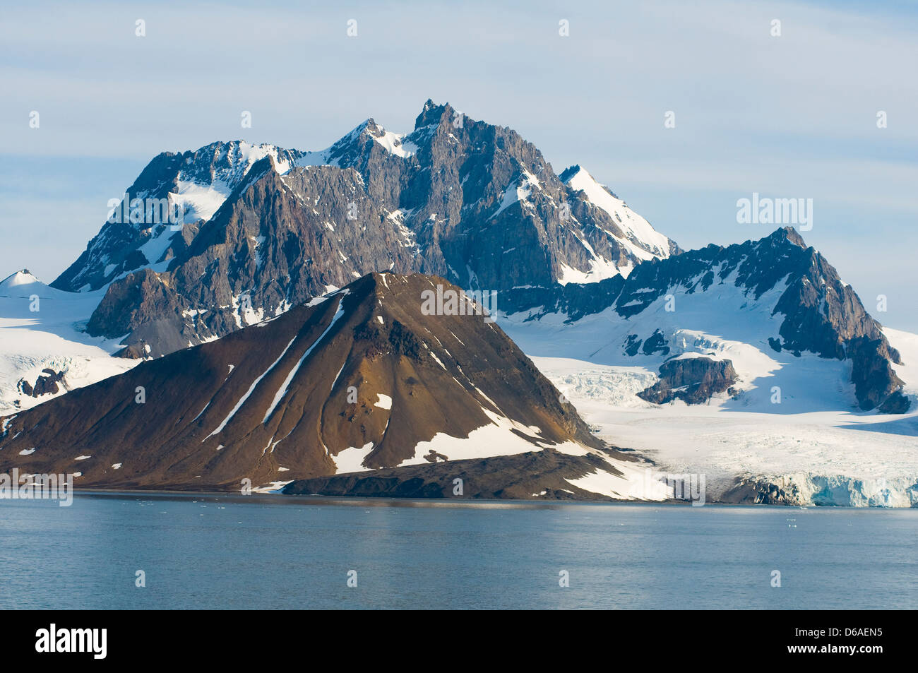 Norway, Svalbard Archipelago, Spitsbergen, Hornsund. Scenic landscape ...