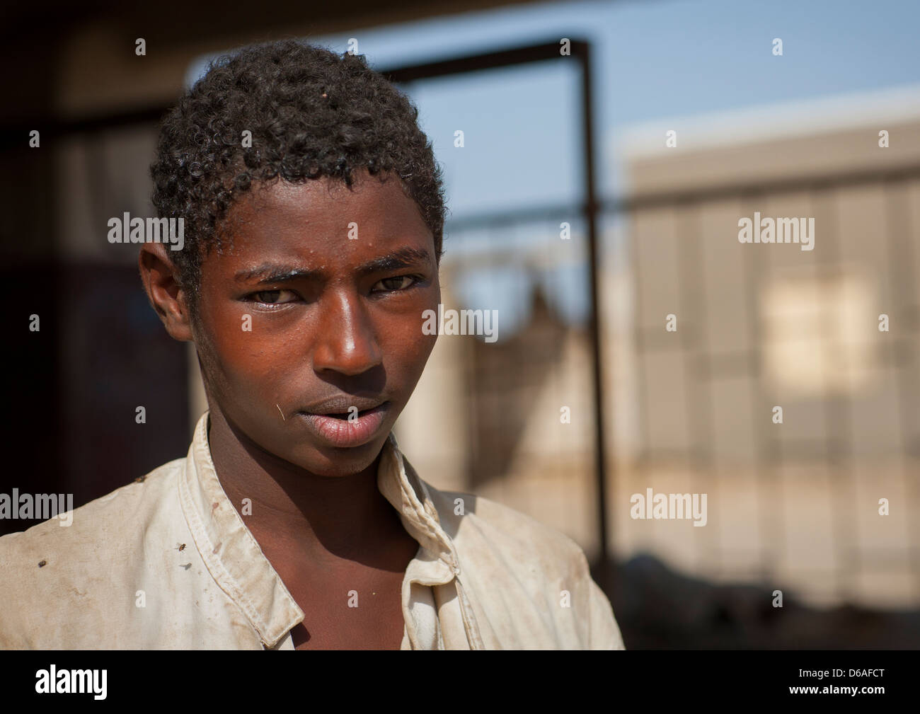 Sudanese Teenager, Suakin, Sudan Stock Photo - Alamy
