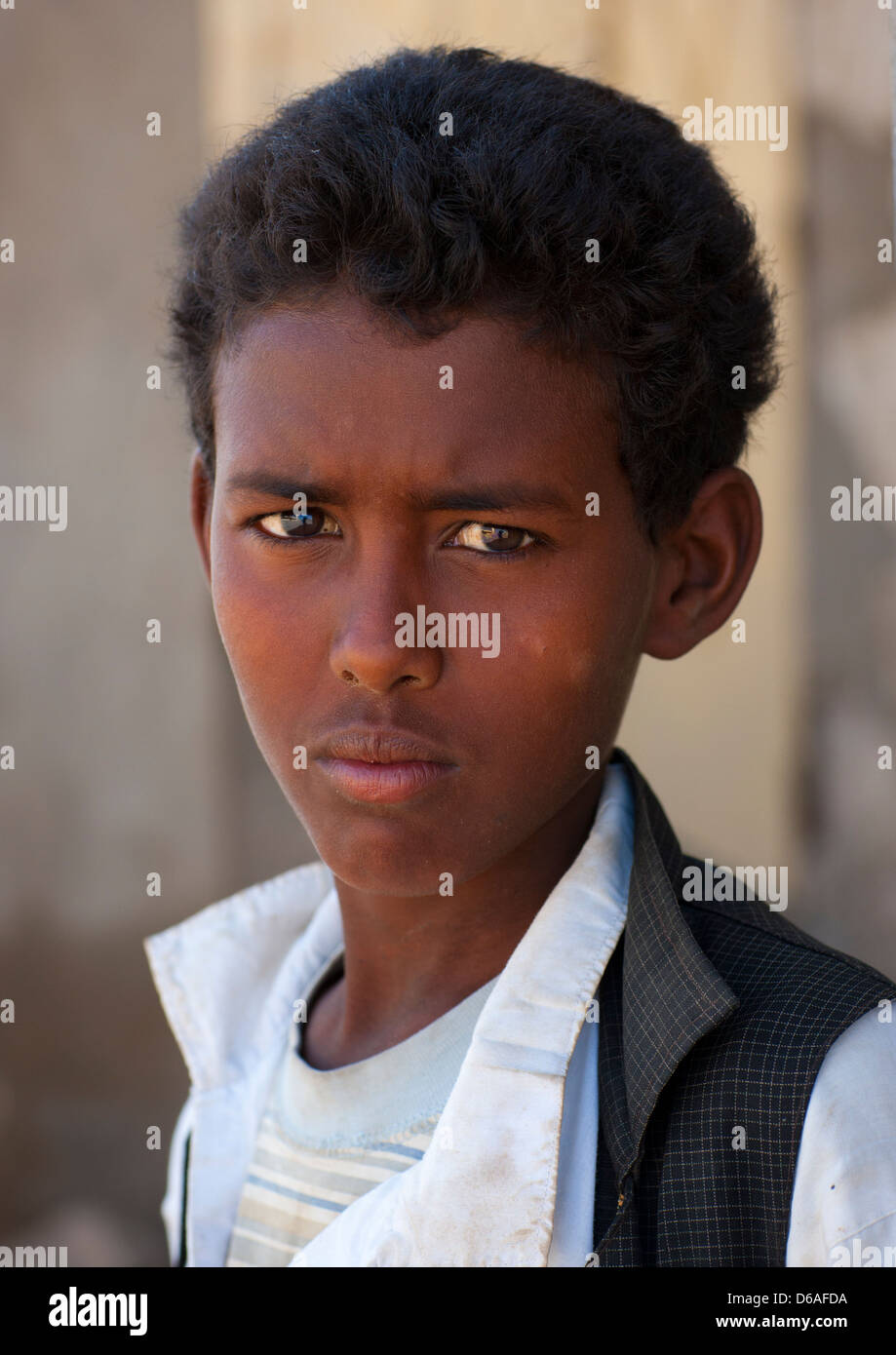 Sudanese Teenager, Suakin, Sudan Stock Photo - Alamy