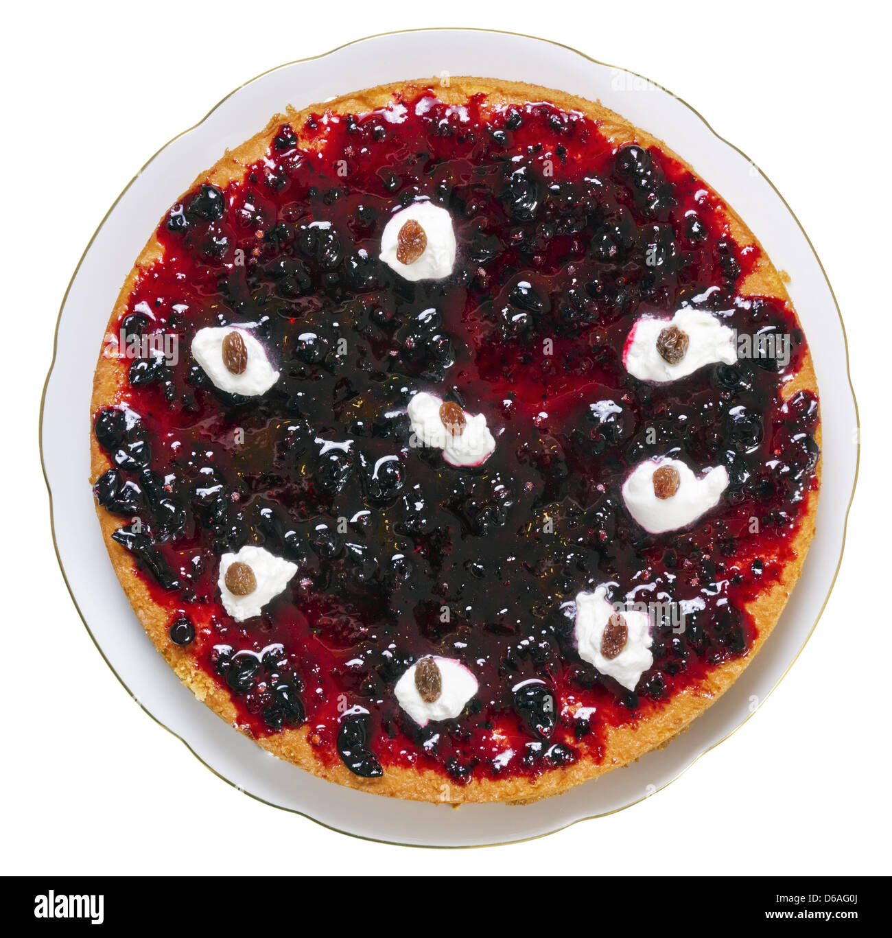 Tea cake with jam hi-res stock photography and images - Alamy