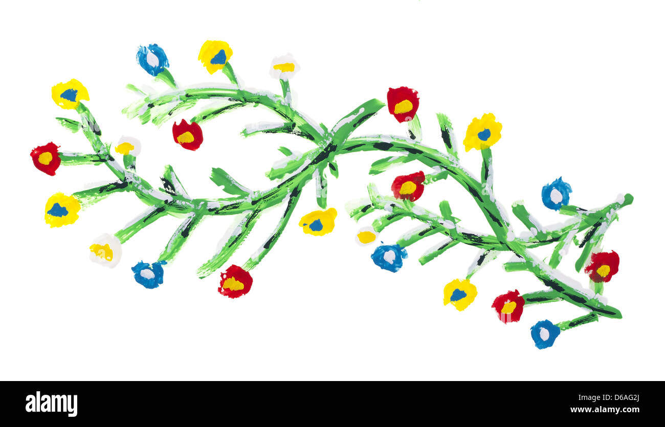 Year garland Cut Out Stock Images & Pictures - Alamy