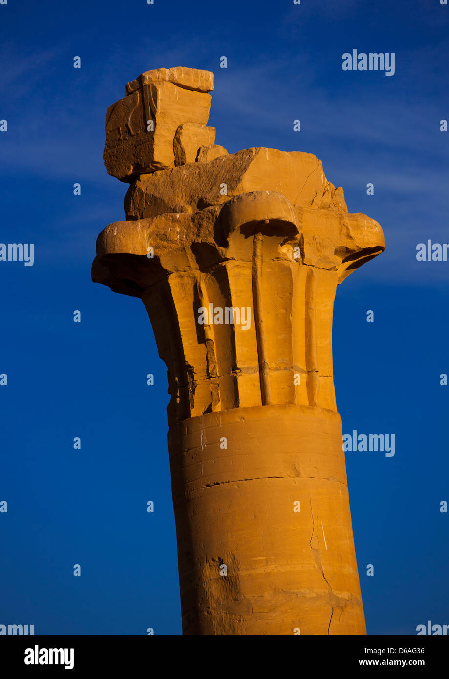 The Big Soleb Temple Built By Amenophis Iii, Soleb, Sudan Stock Photo ...