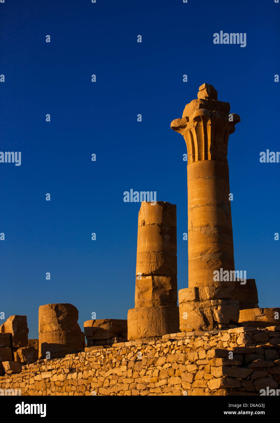 The Big Soleb Temple Built By Amenophis Iii, Soleb, Sudan Stock Photo ...