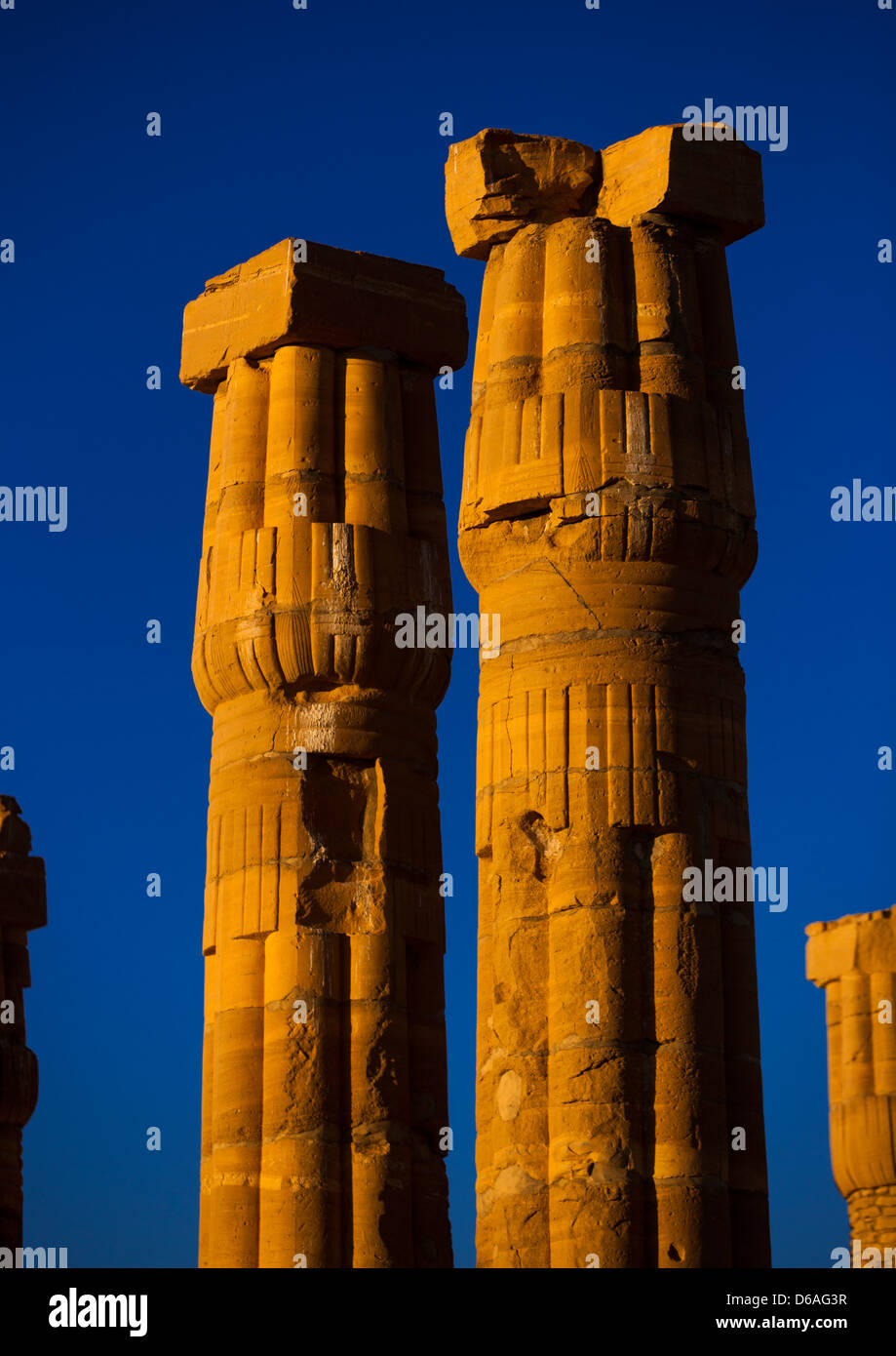 The Big Soleb Temple Built By Amenophis Iii, Soleb, Sudan Stock Photo ...