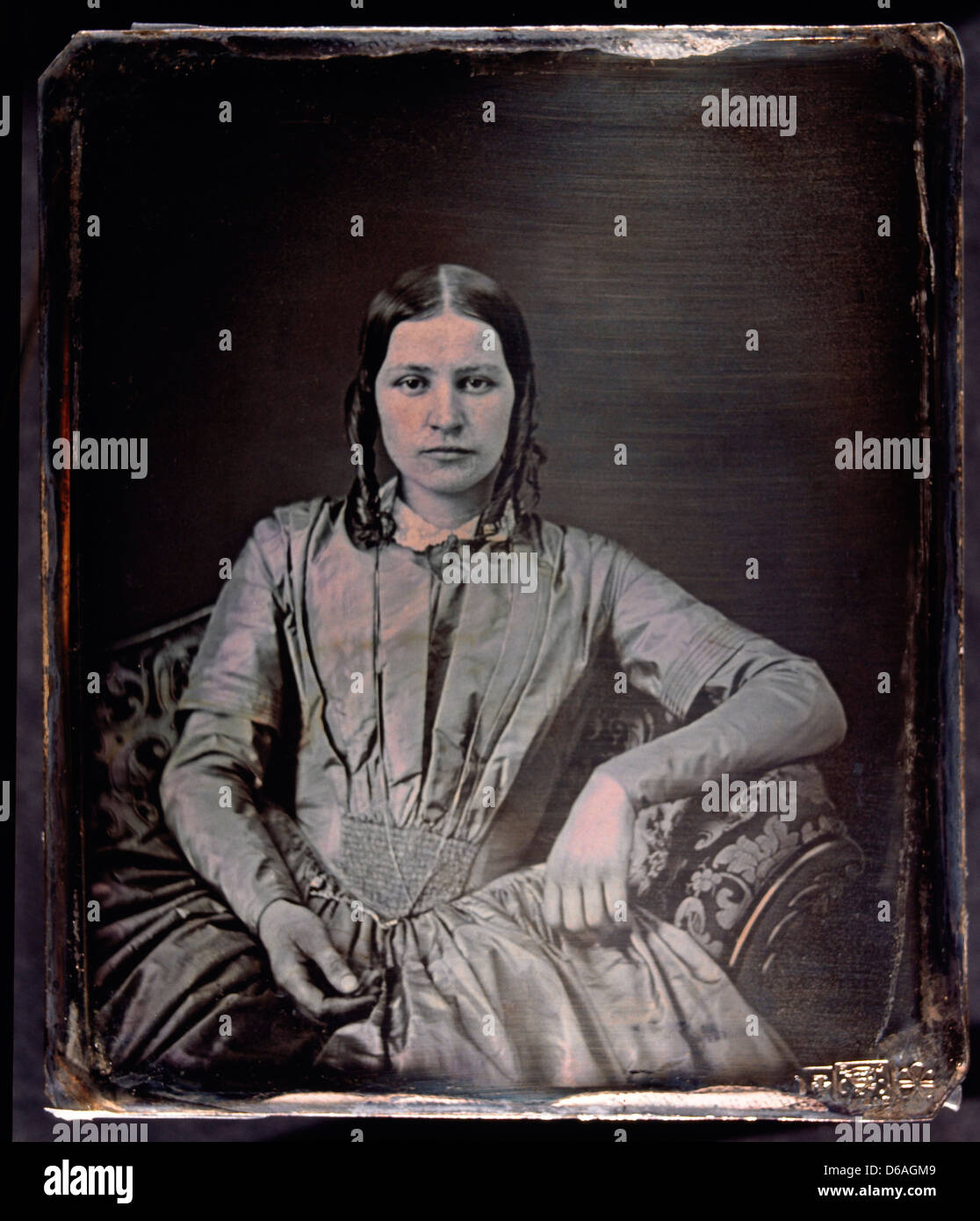 1850s woman brunette hi-res stock photography and images - Alamy