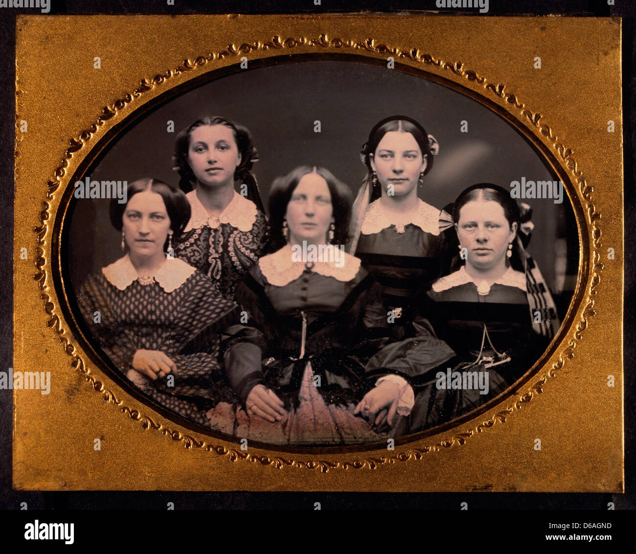Group of Generational Women, Portrait, Daguerreotype, Circa 1850's ...