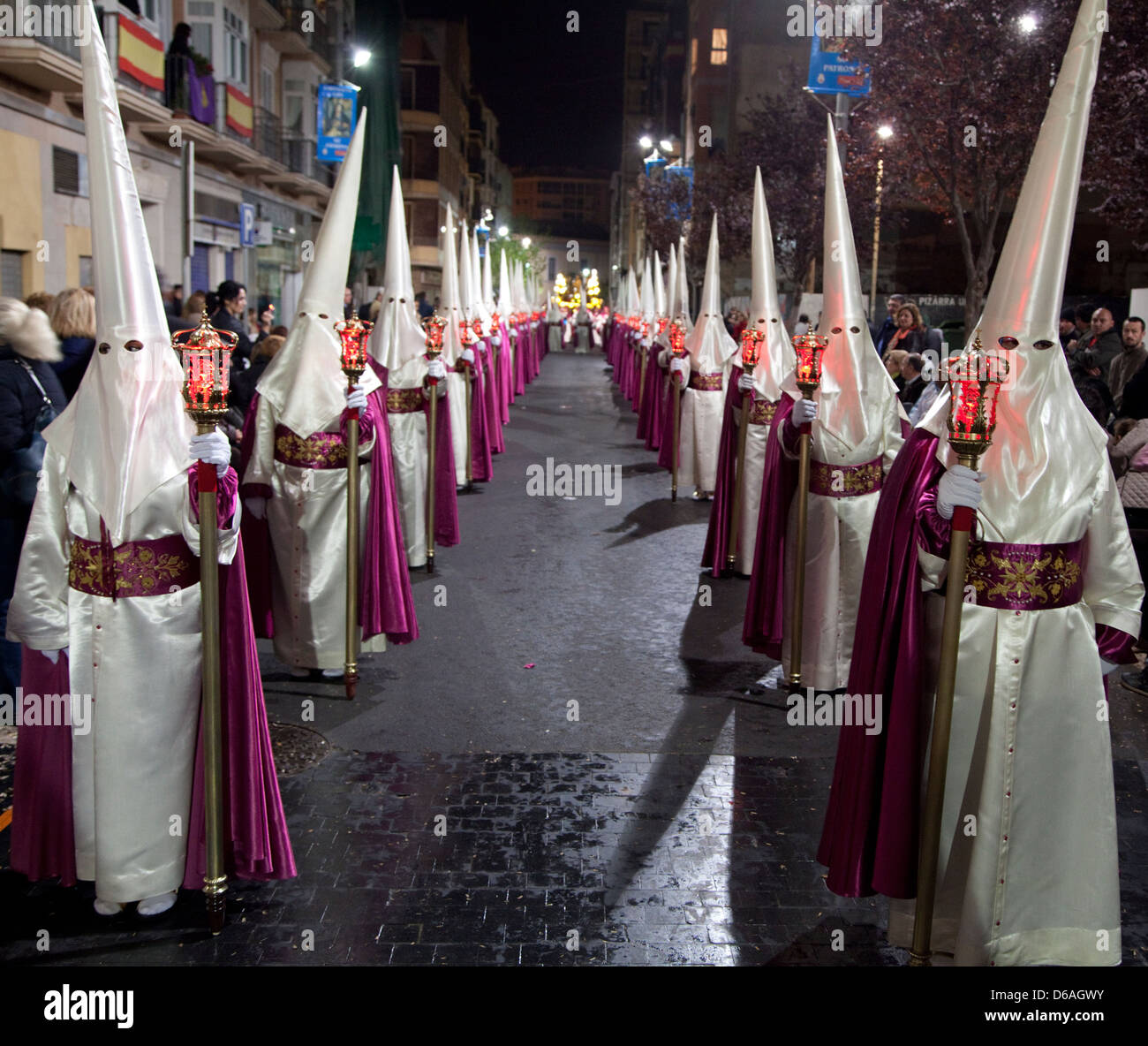 Cartagena nazarenos capirote easter hi-res stock photography and images ...