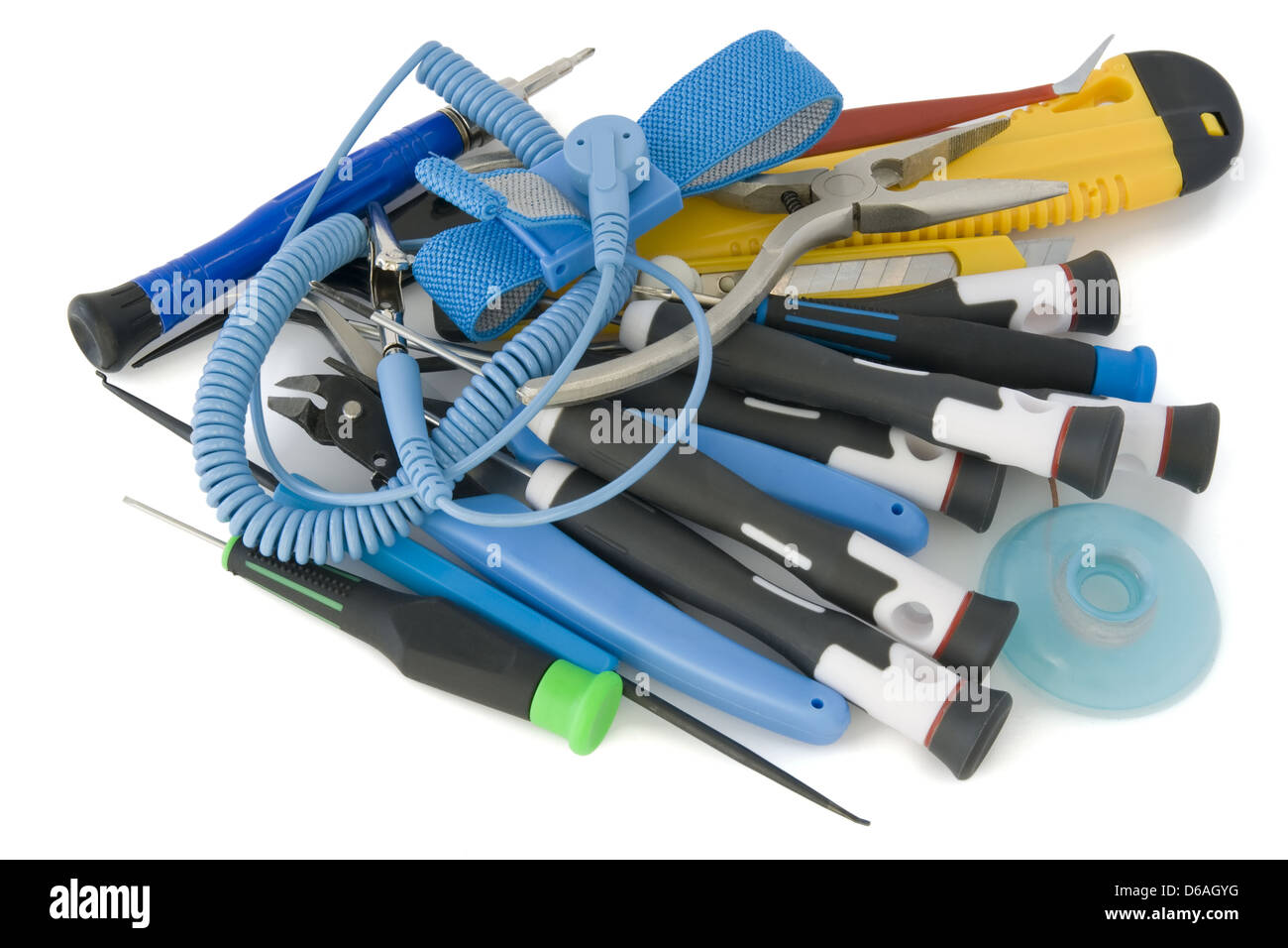 Used micro tools Stock Photo - Alamy