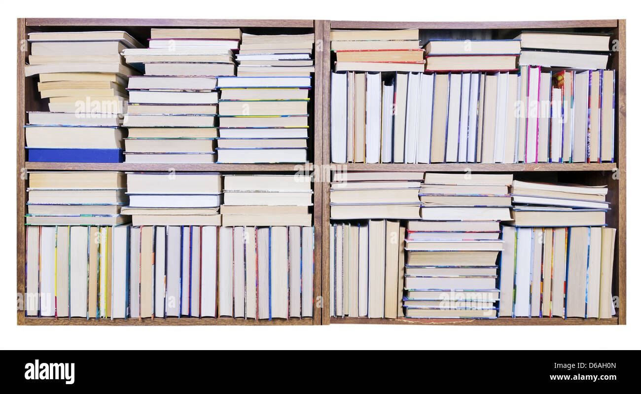 Old Books on a shelf Stock Photo - Alamy