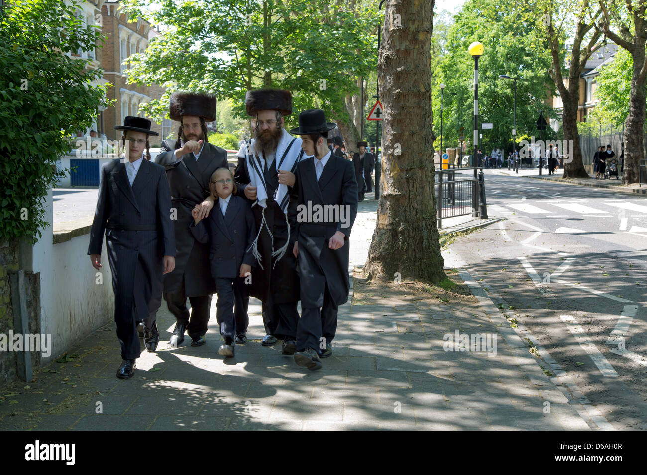London, UK, ultra-Orthodox Jews in Hackney Stock Photo - Alamy