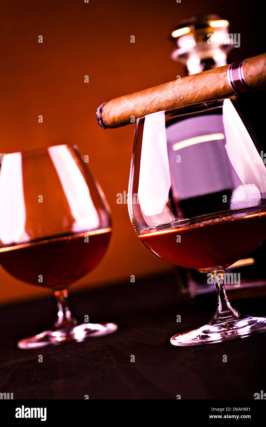 Cognac alcohol drink bottle hi-res stock photography and images - Alamy