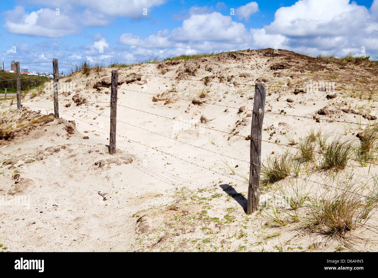 National park border Stock Photo - Alamy