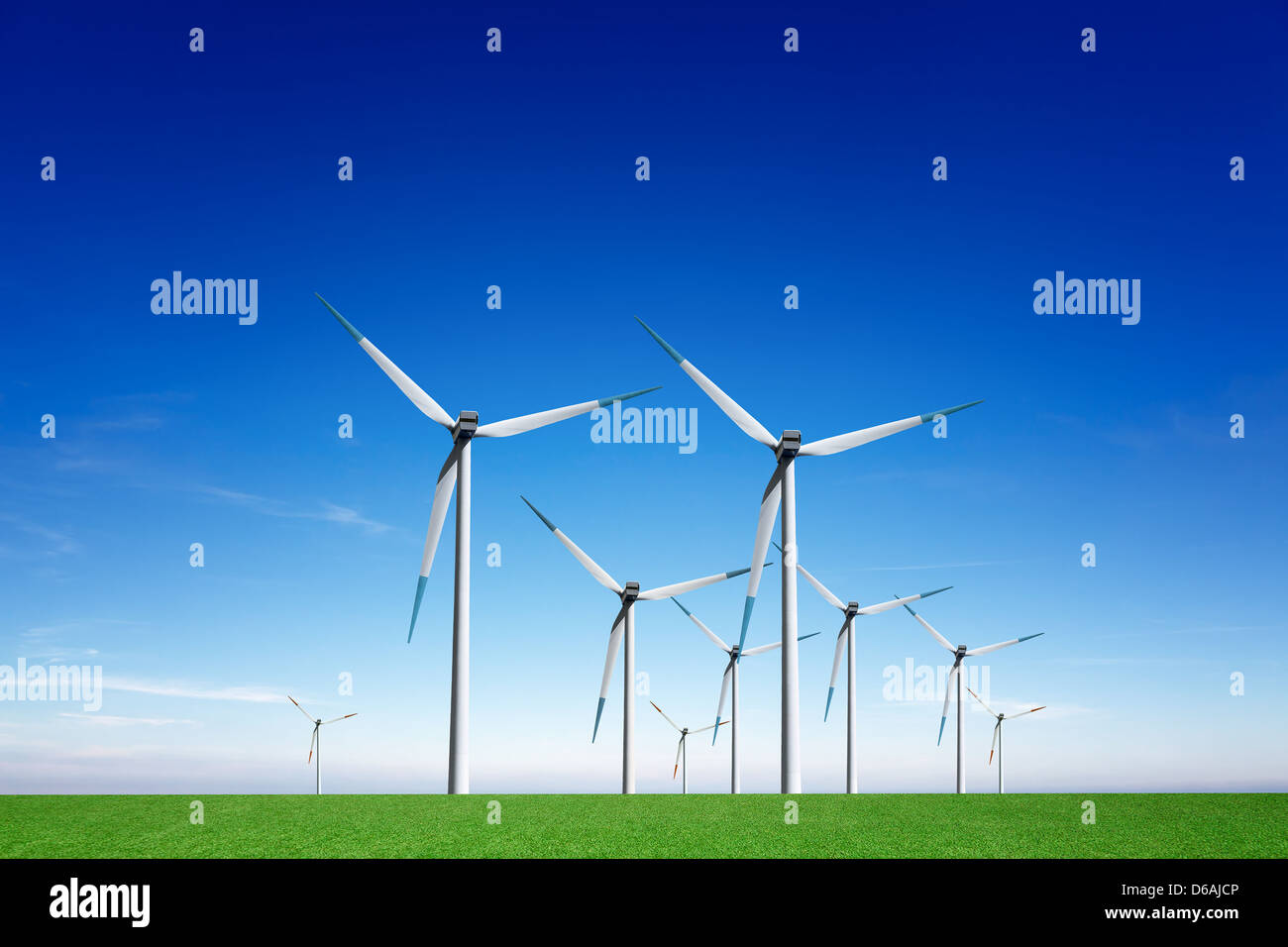 Global wind energy Stock Photo - Alamy