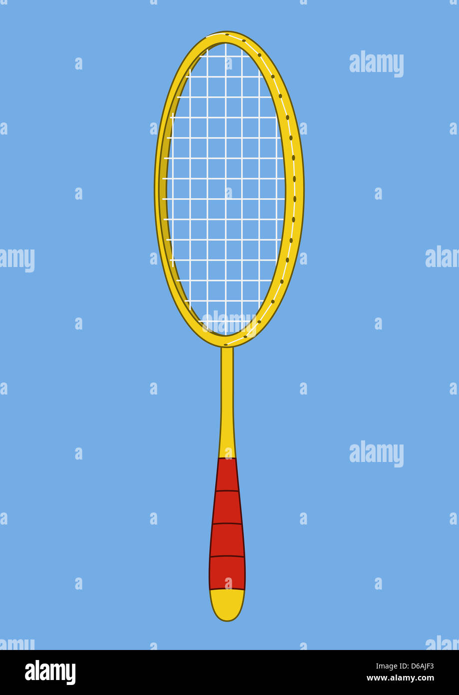 Cartoon badminton hi-res stock photography and images - Alamy