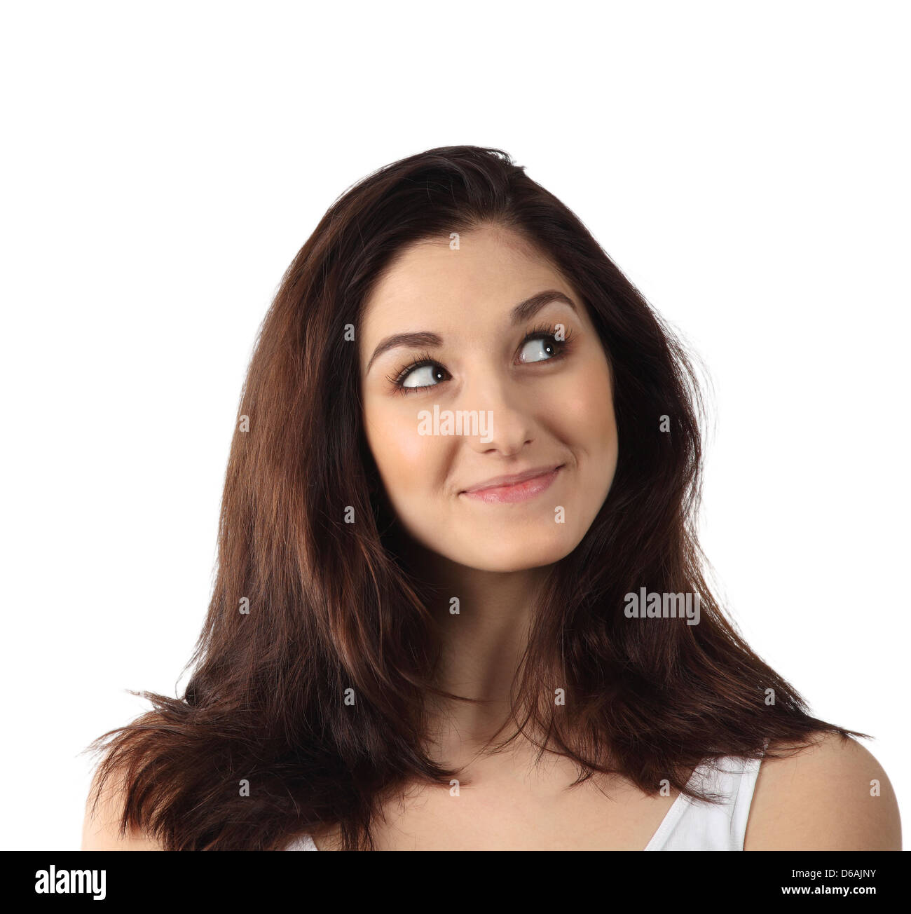 Beautiful thoughtful woman Stock Photo - Alamy Beautiful thoughtful woman Stock Photo - Alamy