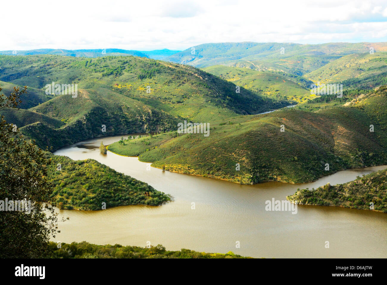 UNION RIO TAJO Y RIO TIETAR Stock Photo - Alamy