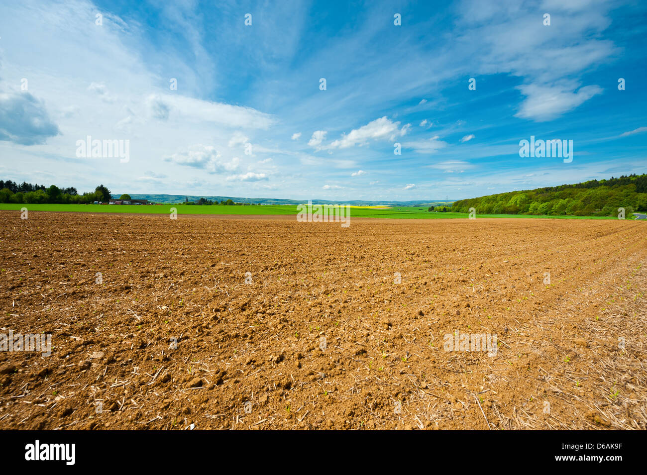 Mud field sky hi-res stock photography and images - Alamy