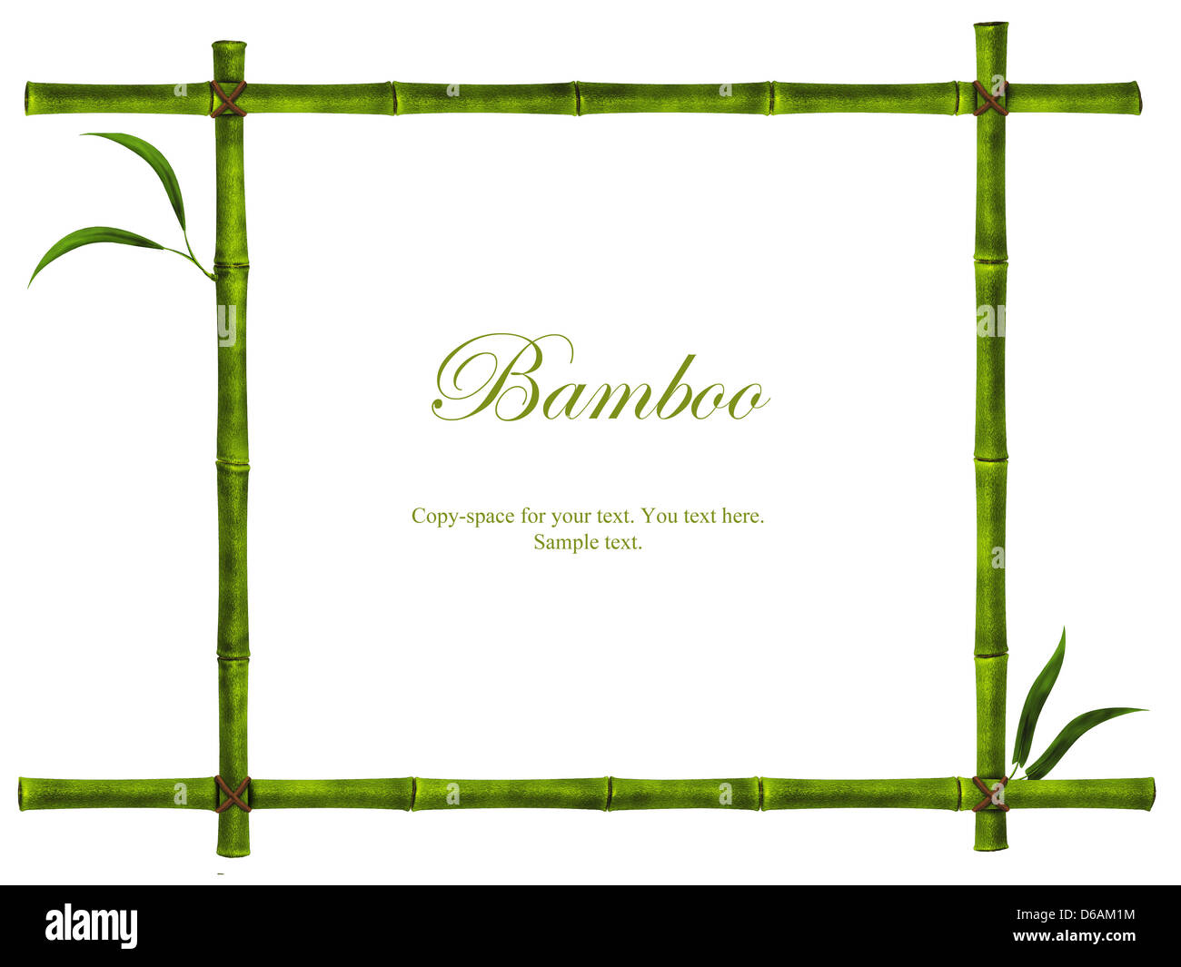 Bamboo frame hi-res stock photography and images - Alamy