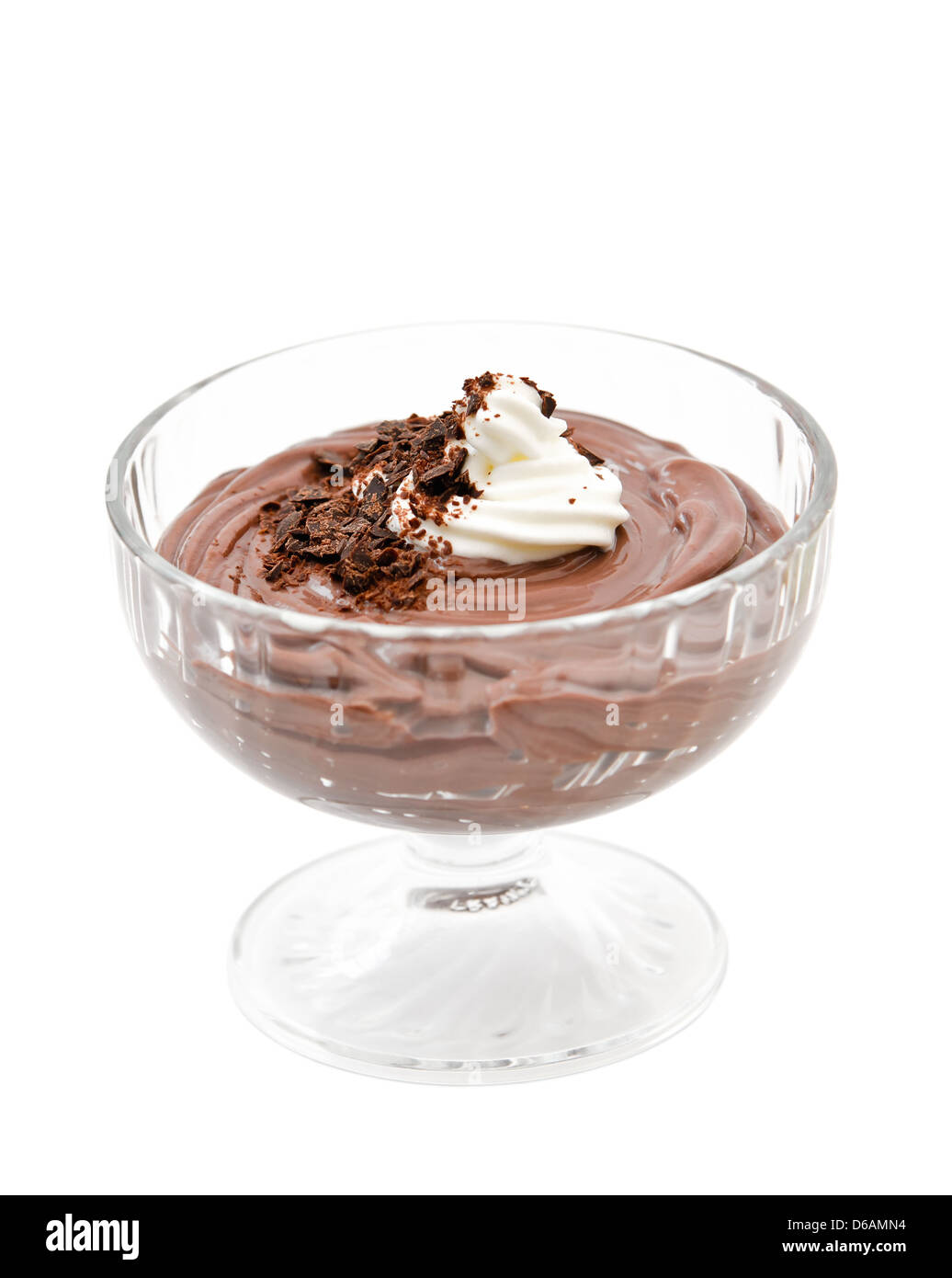Chocolate Mousse In A Glass Plating