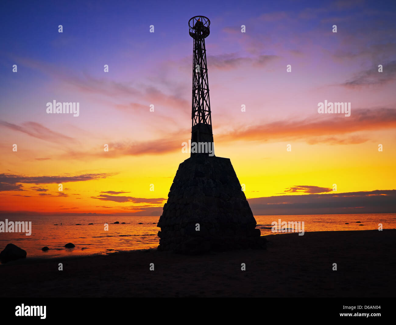 Seashore beacon hi-res stock photography and images - Alamy