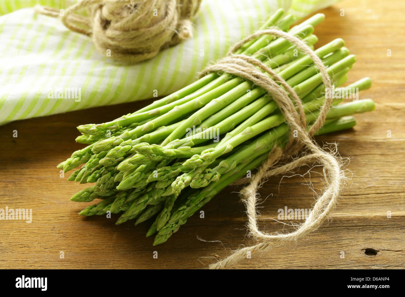 fresh green asparagus - spring vegetable Stock Photo - Alamy
