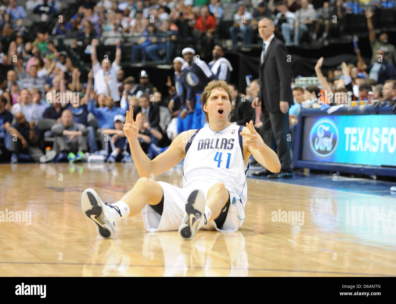 Apr 15, 2013: Dallas Mavericks power forward Dirk Nowitzki #41 ...