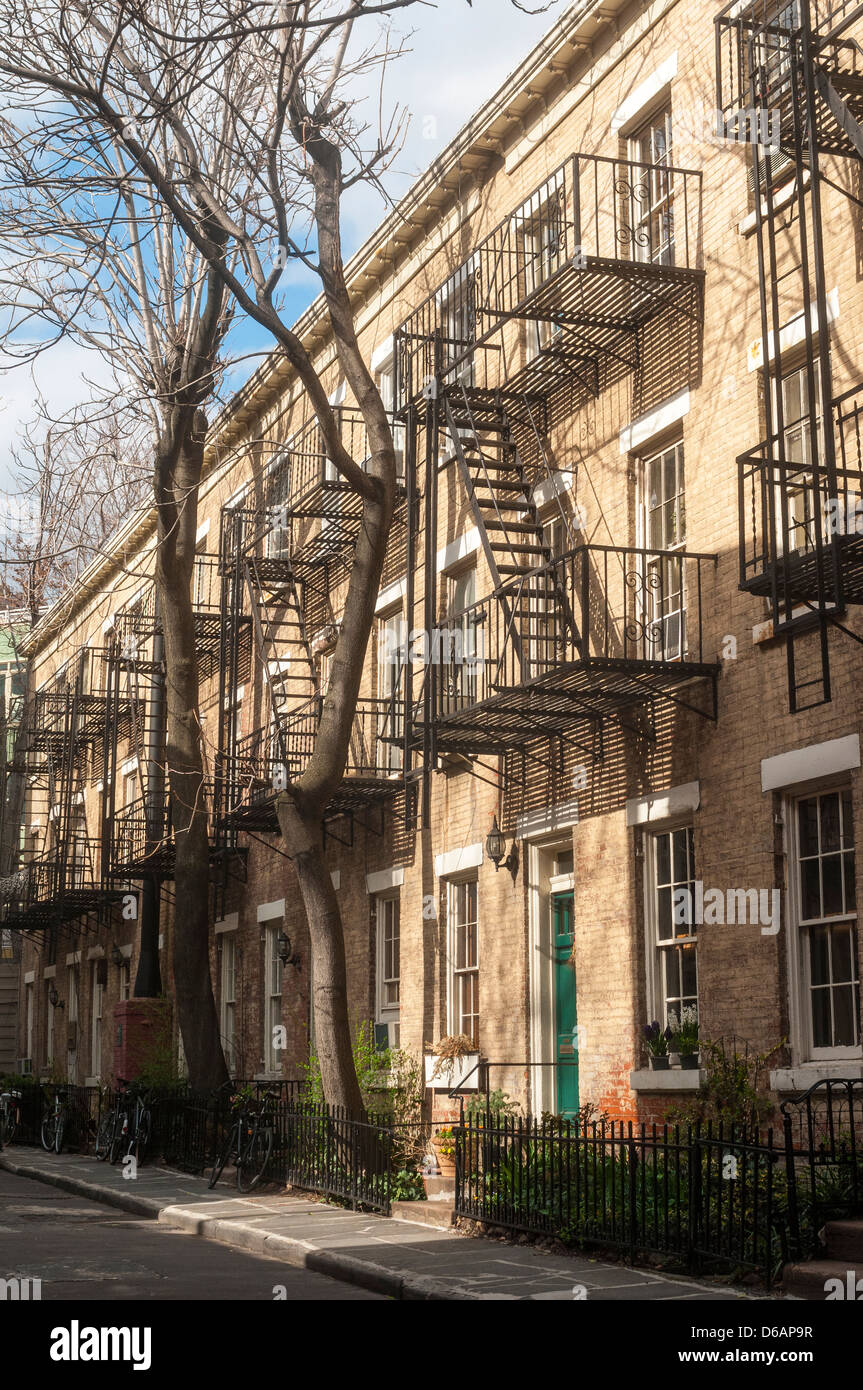 Patchin Place in Greenwich Village Stock Photo - Alamy