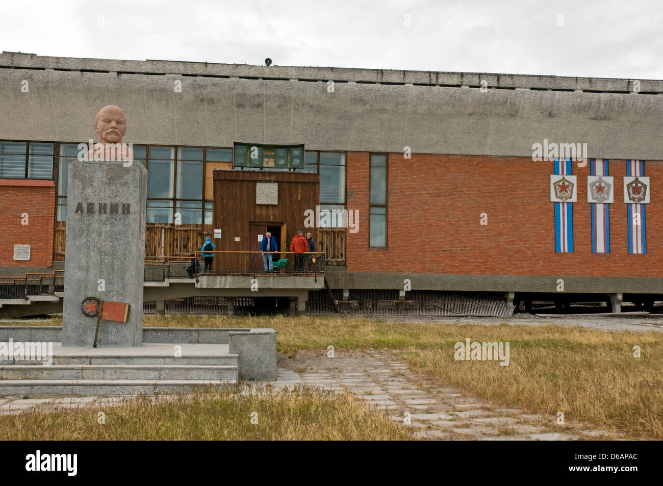 Norway, Svalbard Archipelago, Spitsbergen, Billefjorden, Pyramiden ...