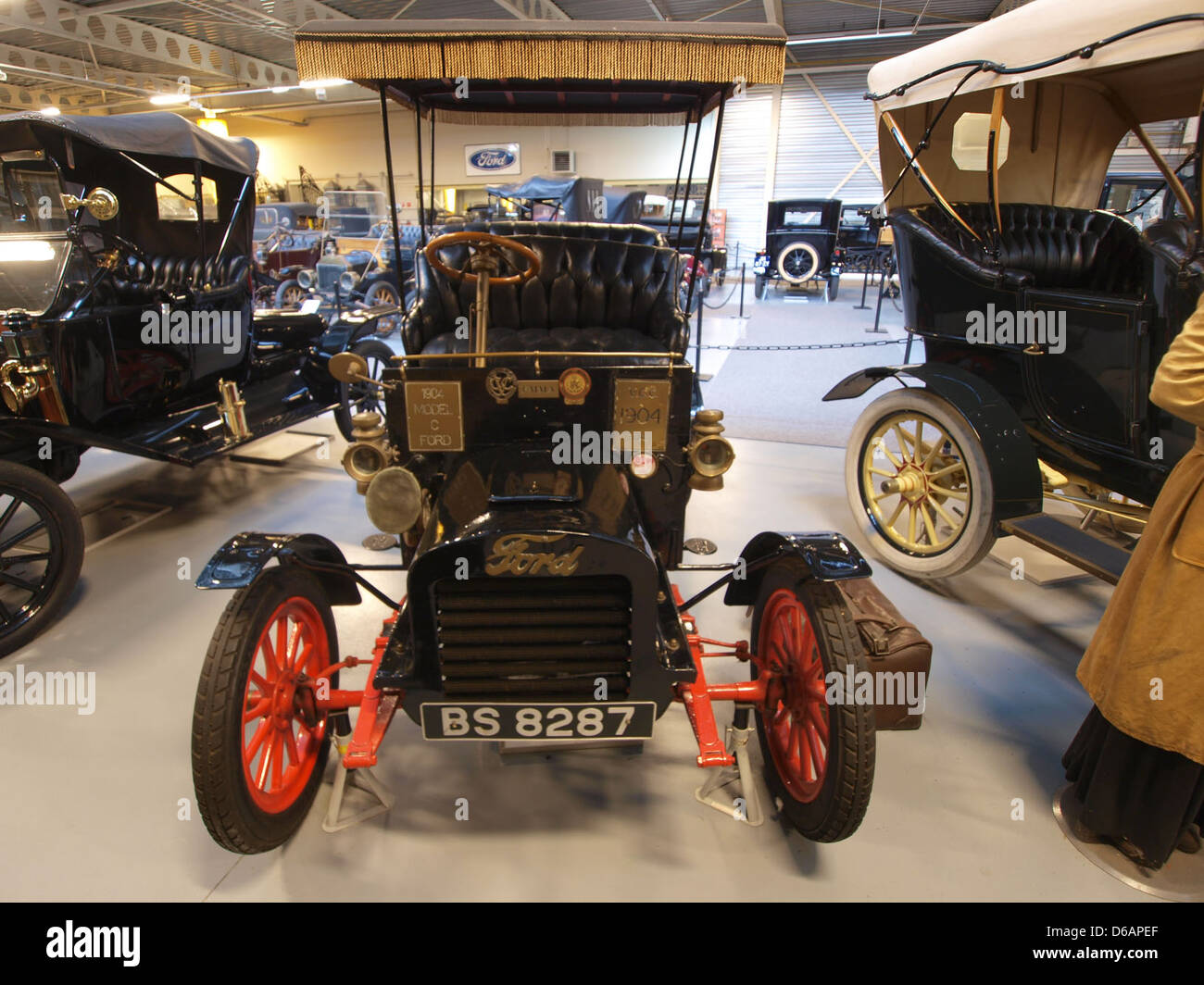 The 1904 Ford C6 is one of the earliest Ford vehicles, a pioneering ...
