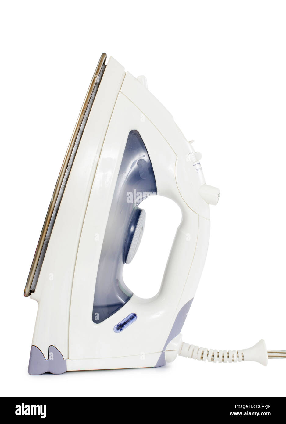 The Iron isolated on white background Stock Photo - Alamy