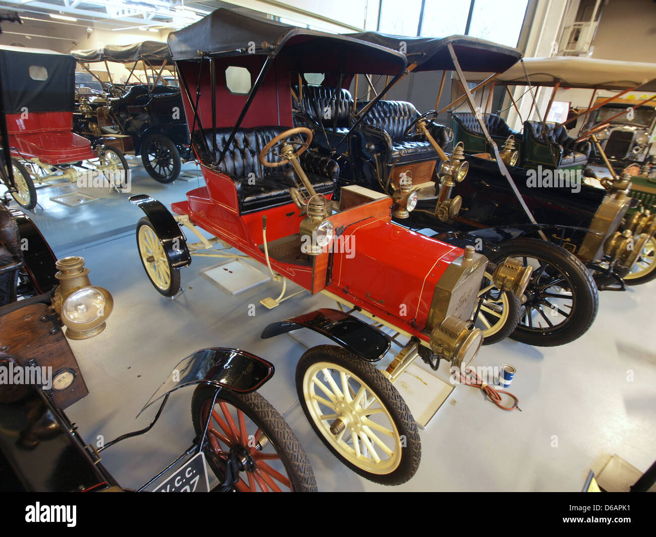 The 1906 Ford Model N Runabout is a two-seat automobile featuring a ...