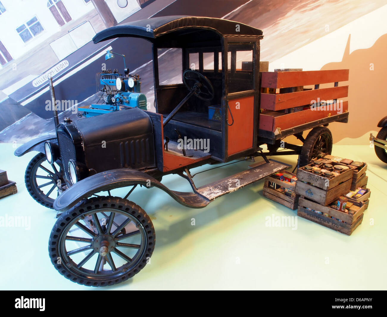 The 1910 Ford T open truck is an early version of Ford's iconic Model T ...
