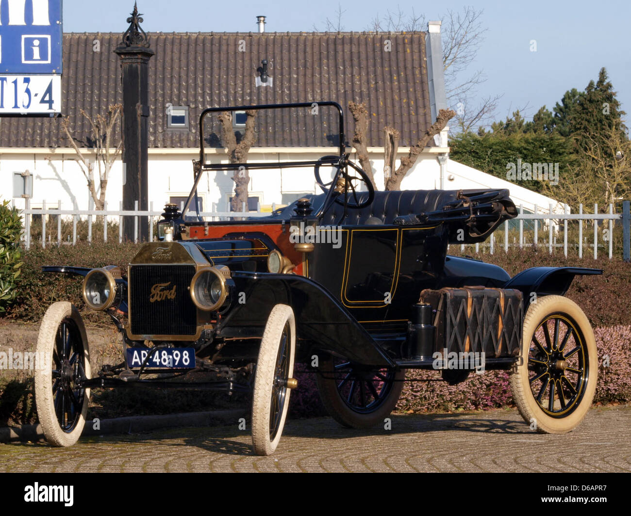 The 1914 Ford Runabout is a classic early 20th-century car model. Known ...