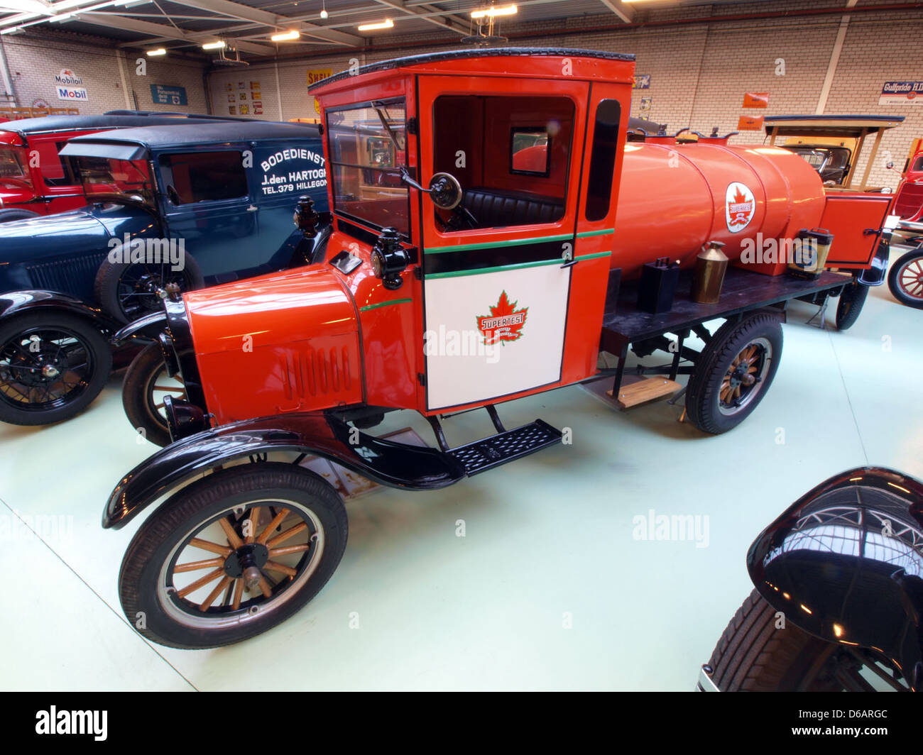 The 1919 Ford TT Tankwagen is a vintage tanker truck, part of the Ford ...