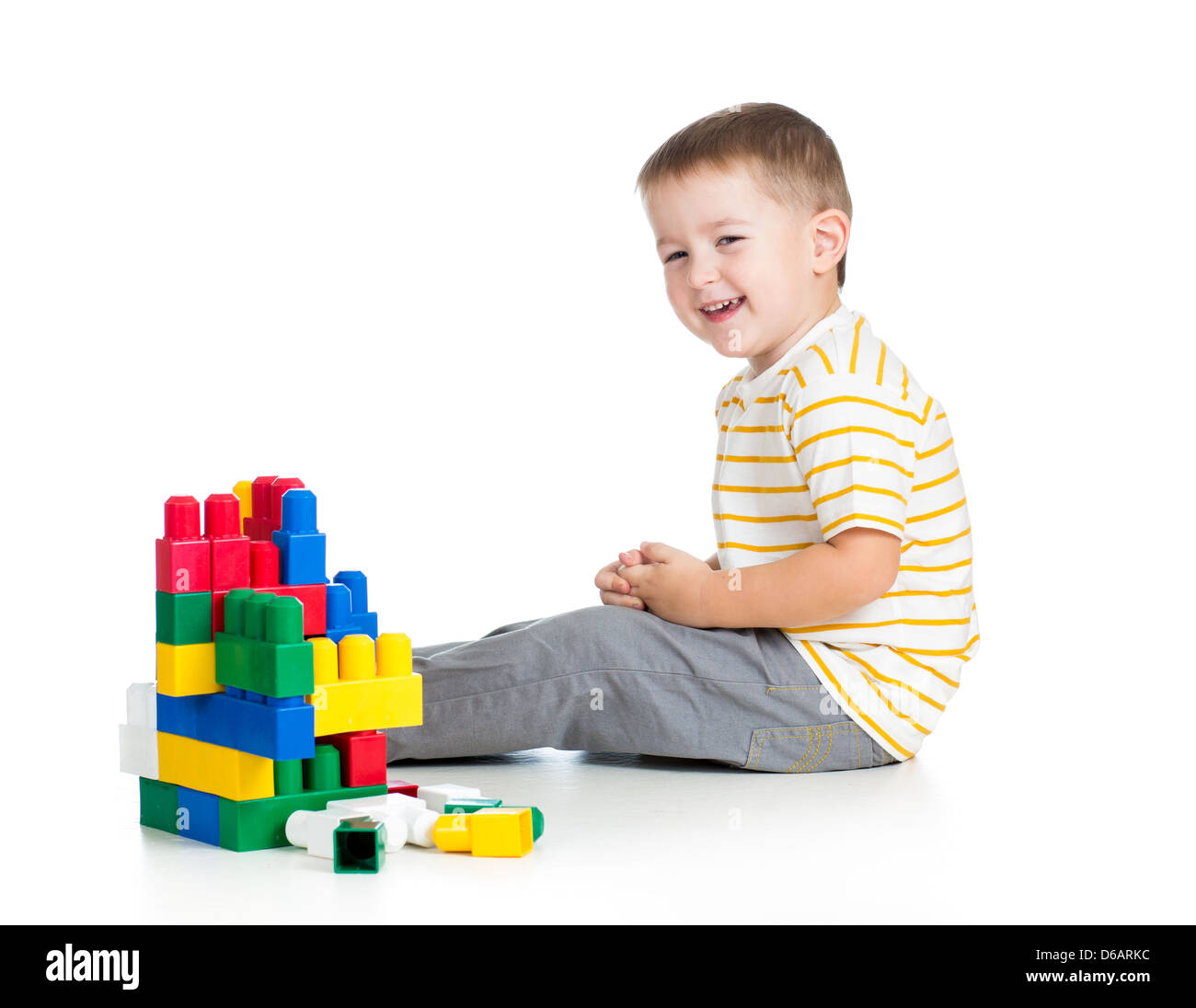 kid boy playing Stock Photo - Alamy