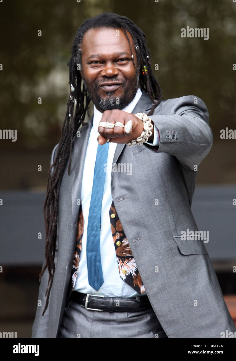 Levi Roots at the ITV studios London, England Stock Photo - Alamy