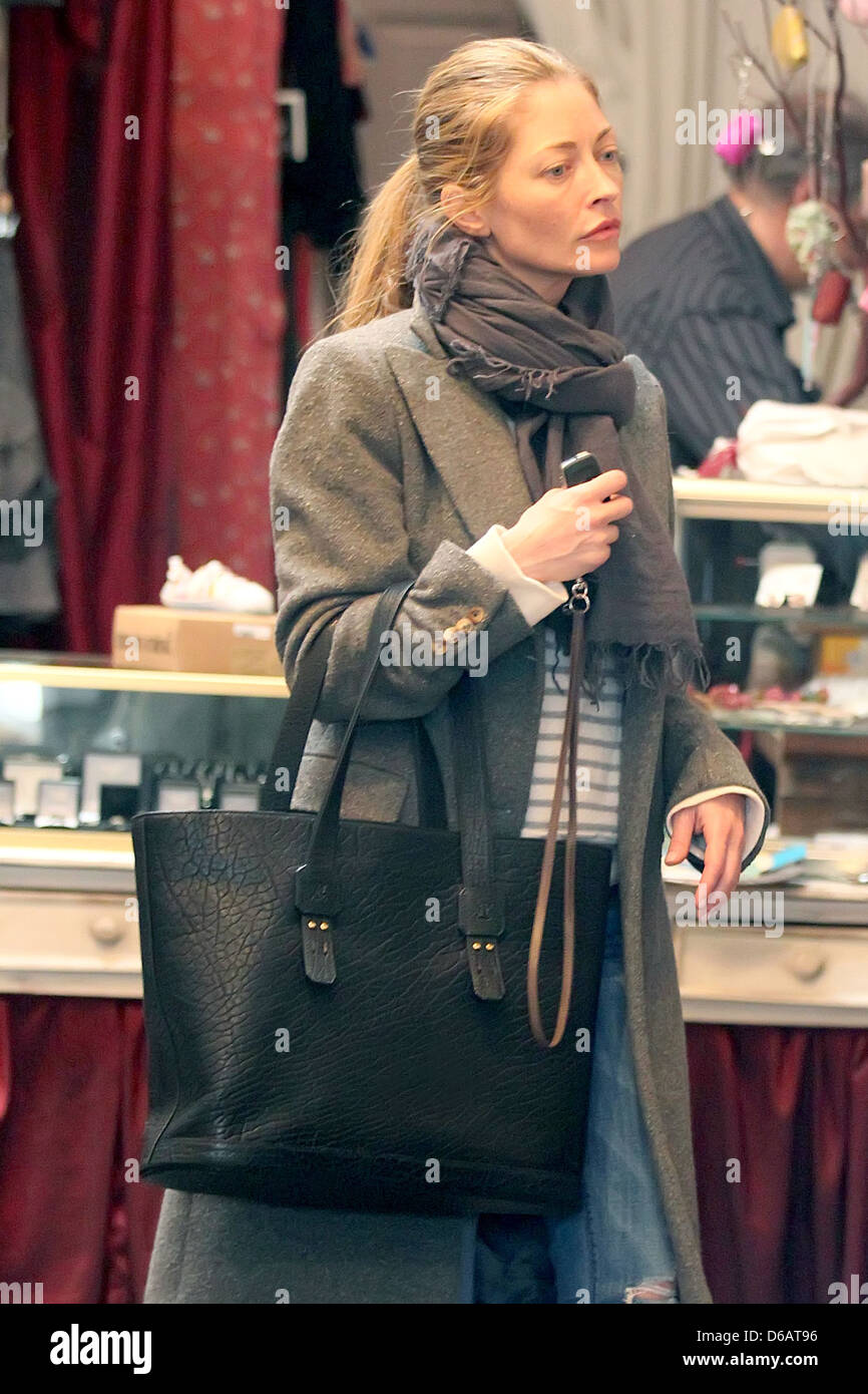 Rebecca Gayheart shopping at Nathalie Seaver Boutique in West Hollywood ...