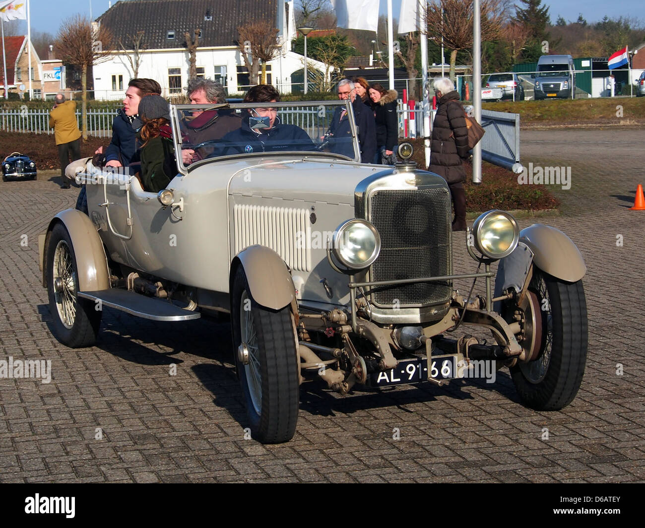 The 1926 Sunbeam Tourer is a classic convertible car with a luxurious ...